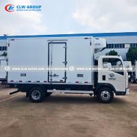 China HOWO RHD 3 Ton Refrigerated Truck with Carrier Supra 550 Independent Cooling Unit for Cold Chain Delivery for sale