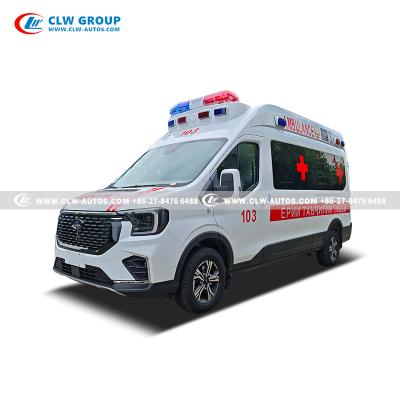 China Ford Transit T8 4x2 ICU-Grade Ambulance with Negative Pressure System and Ford 2.3T Diesel Engine for sale