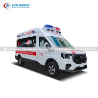 China Ford Transit T8 4x2 ICU-Grade Ambulance with Negative Pressure System and Ford 2.3T Diesel Engine for sale