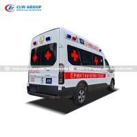 China Ford Transit T8 4x2 ICU-Grade Ambulance with Negative Pressure System and Ford 2.3T Diesel Engine for sale