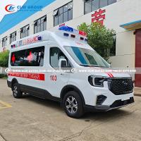 China Ford Transit T8 4x2 ICU-Grade Ambulance with Negative Pressure System and Ford 2.3T Diesel Engine for sale