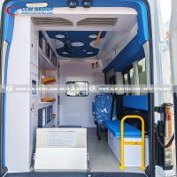 China Ford Transit T8 4x2 ICU-Grade Ambulance with Negative Pressure System and Ford 2.3T Diesel Engine for sale