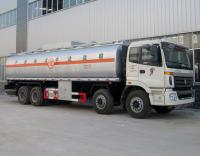 China FOTON Cummins 25 Ton Fuel Delivery Tank Truck 30000L with 270HP Engine and 13T Rear Axle for sale