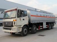 China FOTON Cummins 25 Ton Fuel Delivery Tank Truck 30000L with 270HP Engine and 13T Rear Axle for sale