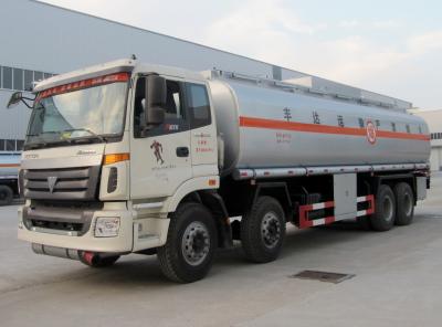 China FOTON Cummins 25 Ton Fuel Delivery Tank Truck 30000L with 270HP Engine and 13T Rear Axle for sale
