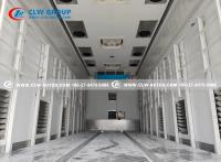 China HOWO 40,000-60,000pcs Capacity Day Old Chick Transport Truck with Constant Temperature Control and Multi-layer Stainless Steel Shelves for sale