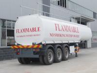 China 50 Ton 60,000 Liter Fuel Tank Semi Trailer for Bulk Petrol Diesel Delivery with Q235B Steel Construction for sale