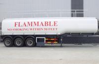 China 50 Ton 60,000 Liter Fuel Tank Semi Trailer for Bulk Petrol Diesel Delivery with Q235B Steel Construction for sale