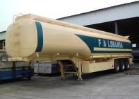 China 50 Ton 60,000 Liter Fuel Tank Semi Trailer for Bulk Petrol Diesel Delivery with Q235B Steel Construction for sale