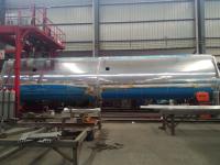 China 45,000 Liter Aluminum Palm Oil Tank Transport Trailer with 35 Ton Capacity and 6 Compartments for sale