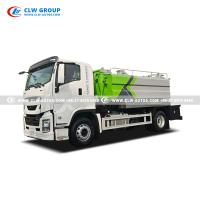 China ISUZU 4x2 Vacuum Suction Truck with High-Pressure Jetting System and Fully Sealed Leak-Proof Design for sale
