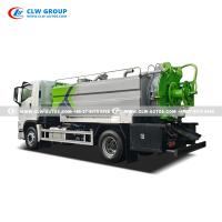 China ISUZU 4x2 Vacuum Suction Truck with High-Pressure Jetting System and Fully Sealed Leak-Proof Design for sale