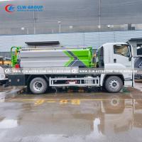 China ISUZU 4x2 Vacuum Suction Truck with High-Pressure Jetting System and Fully Sealed Leak-Proof Design for sale