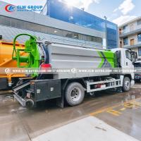 China ISUZU 4x2 Vacuum Suction Truck with High-Pressure Jetting System and Fully Sealed Leak-Proof Design for sale
