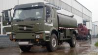 China 4x4 Off Road 10 Ton Oil Delivery Truck Sinotruk HOWO 15000 Liter Tank Fuel Transport for sale