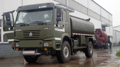 China 4x4 Off Road 10 Ton Oil Delivery Truck Sinotruk HOWO 15000 Liter Tank Fuel Transport for sale