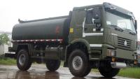 China 4x4 Off Road 10 Ton Oil Delivery Truck Sinotruk HOWO 15000 Liter Tank Fuel Transport for sale