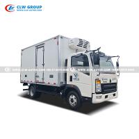 China HOWO 4.2m Refrigerated Truck for Cold Chain Delivery for sale