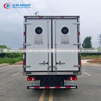 China HOWO 4X2 4.2m Day-Old Chick Transport Truck with 20,000 Chick Capacity and Hanxue L-Z560 Refrigeration Unit for sale