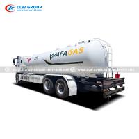 China ISUZU GIGA 6x4 21m³ LPG Bobtail Truck with 380HP Euro VI Engine and Q345R Steel Tank for Propane Delivery for sale