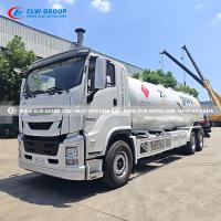 China ISUZU GIGA 6x4 21m³ LPG Bobtail Truck with 380HP Euro VI Engine and Q345R Steel Tank for Propane Delivery for sale