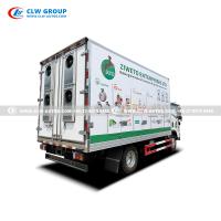 China ISUZU KV100 RHD 20,000-Chick Transport Truck with Carrier Refrigeration and Insulated FRP Cargo Box for sale