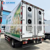 China ISUZU KV100 RHD 20,000-Chick Transport Truck with Carrier Refrigeration and Insulated FRP Cargo Box for sale