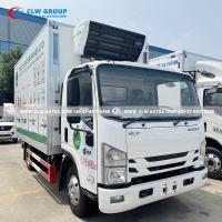China ISUZU KV100 RHD 20,000-Chick Transport Truck with Carrier Refrigeration and Insulated FRP Cargo Box for sale
