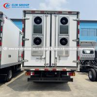 China ISUZU KV100 RHD 20,000-Chick Transport Truck with Carrier Refrigeration and Insulated FRP Cargo Box for sale