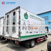 China ISUZU KV100 RHD 20,000-Chick Transport Truck with Carrier Refrigeration and Insulated FRP Cargo Box for sale