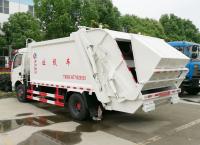 China Dongfeng 8m³ Garbage Compactor Truck with 5 Ton Loading Capacity and 12 Ton Crushing Pressure for sale