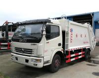 China Dongfeng 8m³ Garbage Compactor Truck with 5 Ton Loading Capacity and 12 Ton Crushing Pressure for sale