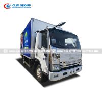 China ISUZU KV600 5-Ton Dry Cleaning Delivery Truck with Insulated Cargo Box and 2-Ton Hydraulic Tailgate for sale
