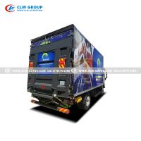 China ISUZU KV600 5-Ton Dry Cleaning Delivery Truck with Insulated Cargo Box and 2-Ton Hydraulic Tailgate for sale
