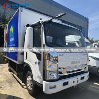 China ISUZU KV600 5-Ton Dry Cleaning Delivery Truck with Insulated Cargo Box and 2-Ton Hydraulic Tailgate for sale