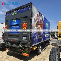 China ISUZU KV600 5-Ton Dry Cleaning Delivery Truck with Insulated Cargo Box and 2-Ton Hydraulic Tailgate for sale