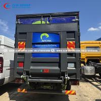 China ISUZU KV600 5-Ton Dry Cleaning Delivery Truck with Insulated Cargo Box and 2-Ton Hydraulic Tailgate for sale