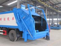 China 8 Ton 10m3 Rear Swing Arm Compact Garbage Truck with Automatic Operation and 12 Ton Compression for sale