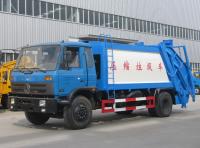 China 8 Ton 10m3 Rear Swing Arm Compact Garbage Truck with Automatic Operation and 12 Ton Compression for sale