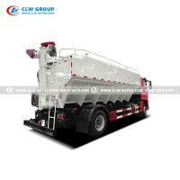 China ISUZU 20m³ Bulk Feed Transport Truck For Chicken Feed Delivery for sale