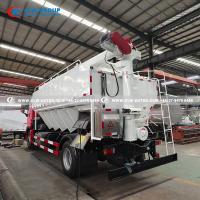 China ISUZU 20m³ Bulk Feed Transport Truck For Chicken Feed Delivery for sale