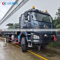 China FAW J6P 6×6 25-Ton Off-Road Cargo Truck with 390HP Engine and 10-Ton Winch for Heavy Duty Mining & Logistics for sale