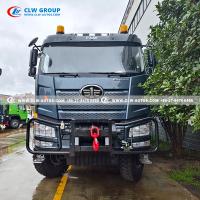 China FAW J6P 6×6 25-Ton Off-Road Cargo Truck with 390HP Engine and 10-Ton Winch for Heavy Duty Mining & Logistics for sale