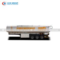 China 66 CBM Animal Bulk Feed Trailer for Poultry and Livestock Feed Transport for sale