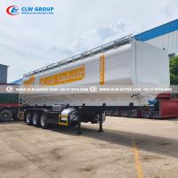 China 66 CBM Animal Bulk Feed Trailer for Poultry and Livestock Feed Transport for sale