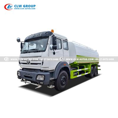 China Beiben 6x4 20,000L Water Sprinkler Truck with WEICHAI 280-420HP Engine and Multi-Function Spraying System for sale