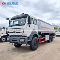 China Beiben 6x6 All-Wheel Drive 20,000L 420HP Fuel Tanker Truck for Off-Road Diesel Bowser for sale