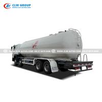 China Sinotruk HOWO 8x4 35.5m³ High-Capacity LPG Bobtail Truck with WEICHAI 365-400HP Engine and Q345R Steel Tank for sale