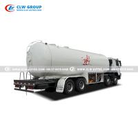 China Sinotruk HOWO 8x4 35.5m³ High-Capacity LPG Bobtail Truck with WEICHAI 365-400HP Engine and Q345R Steel Tank for sale