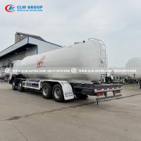 China Sinotruk HOWO 8x4 35.5m³ High-Capacity LPG Bobtail Truck with WEICHAI 365-400HP Engine and Q345R Steel Tank for sale